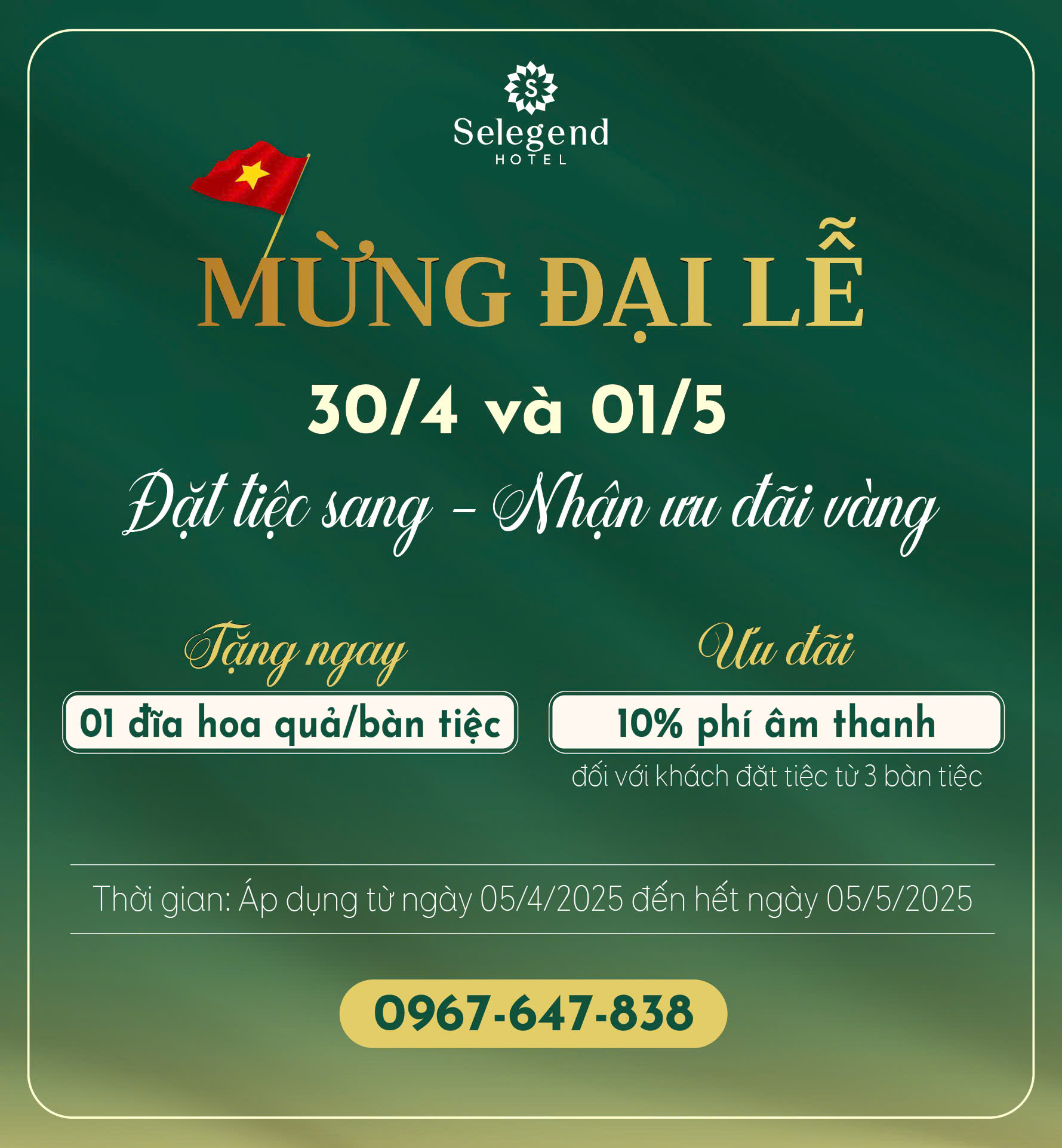 Selegend Hotel - Nâng Niu Từng Trải Nghiệm